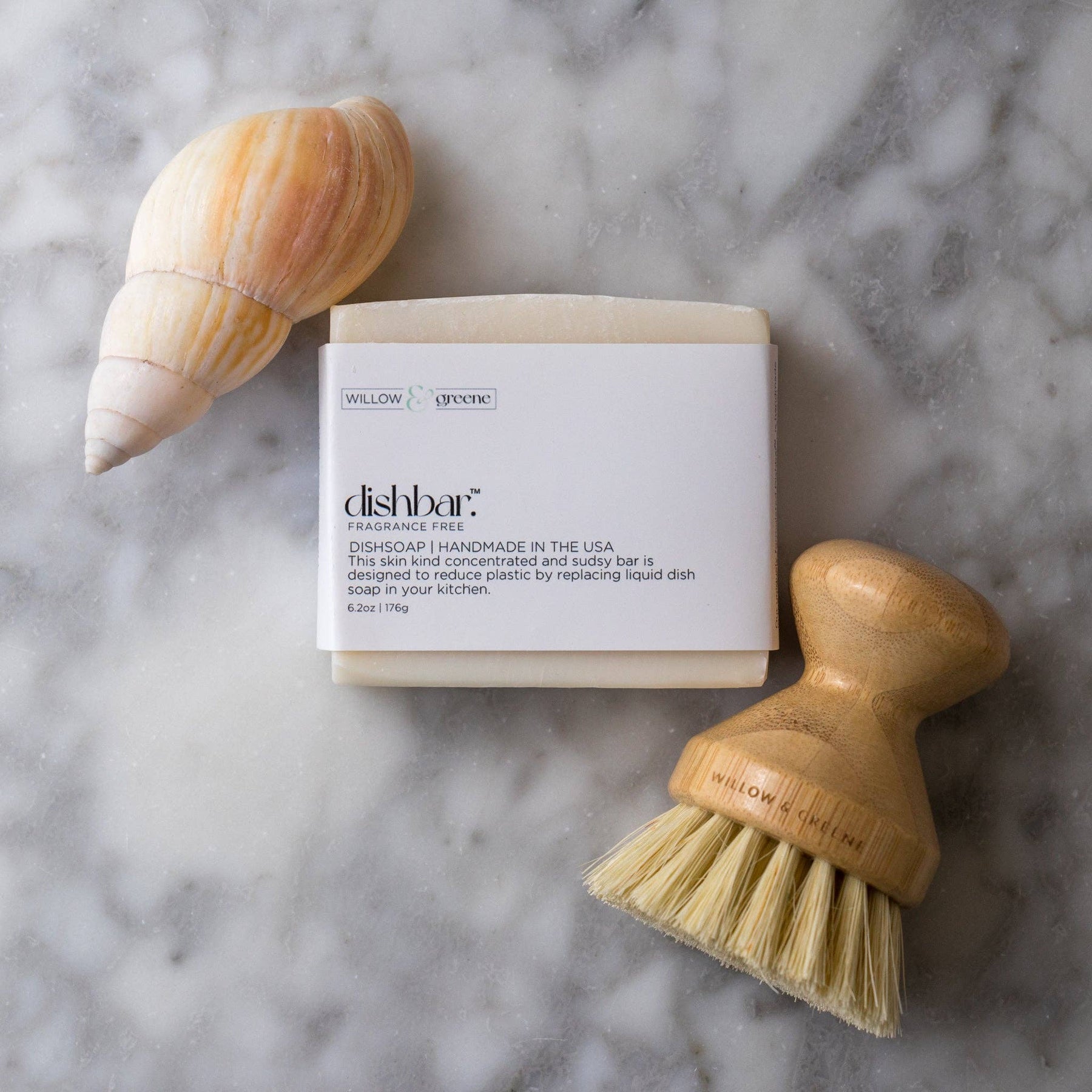 Bamboo Dish Soap Brush – The Whispering Willow Farm